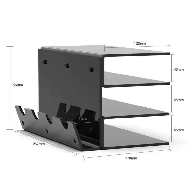 Acrylic Keyboard Plate Display Stand – 3-Tier Ergonomic Storage for ...